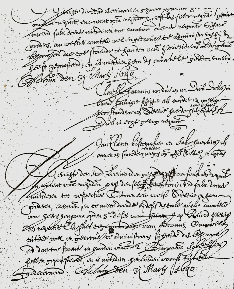 2a. Seeckere huysinge staande inde cleine kerckstraat binnen Leeuwarden ...