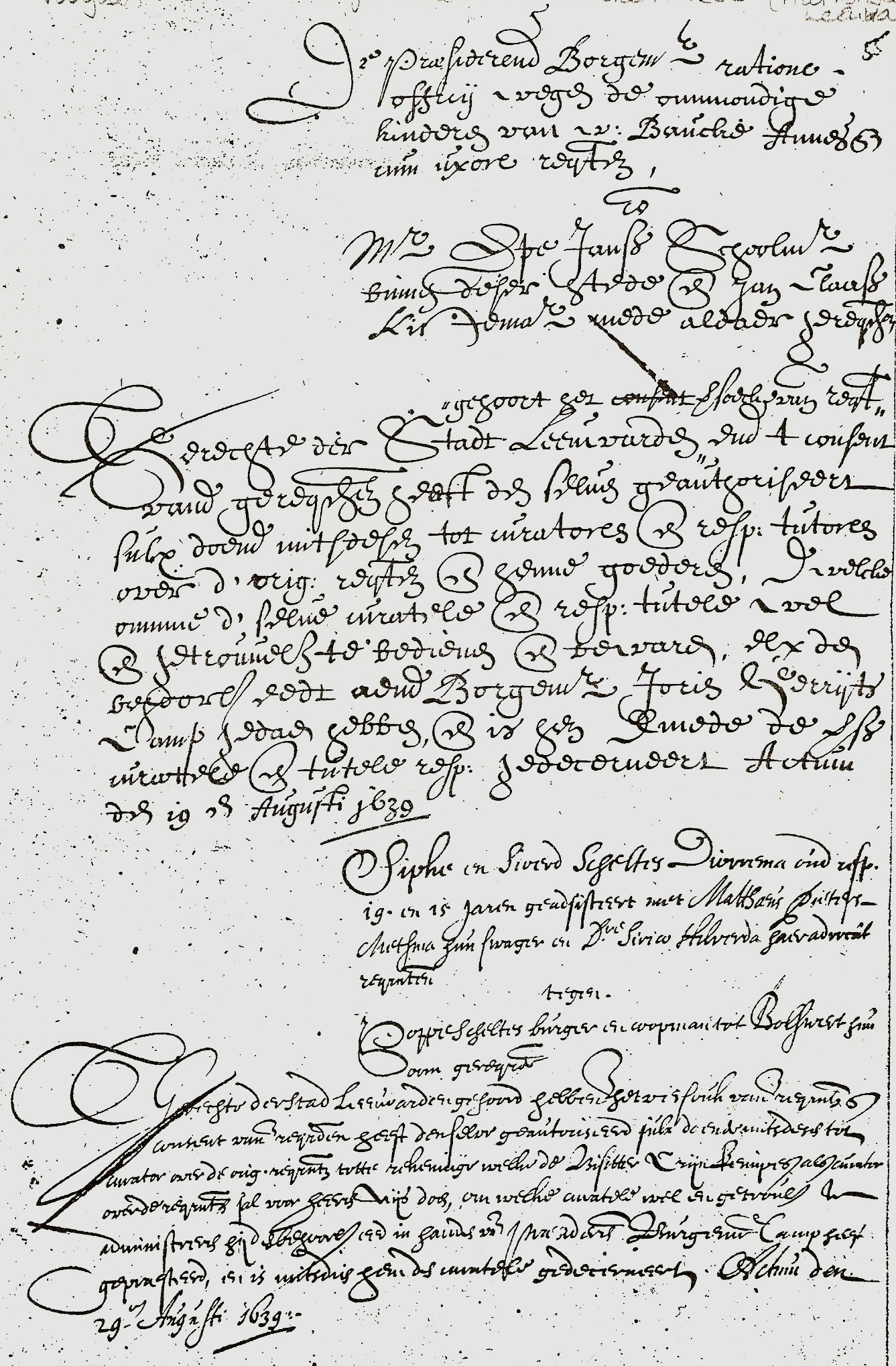 2a. Seeckere huysinge staande inde cleine kerckstraat binnen Leeuwarden ...