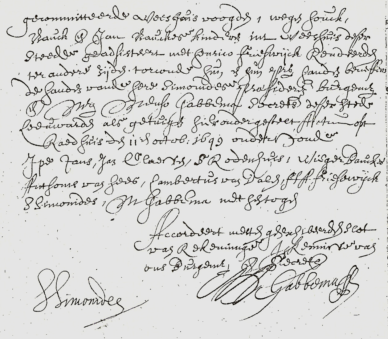 2a. Seeckere huysinge staande inde cleine kerckstraat binnen Leeuwarden ...